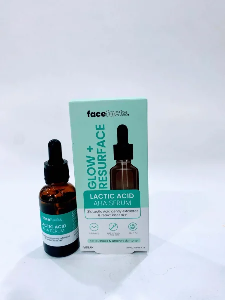 Face Facts Lactic Acid Serum: The Secret to Brighter Skin - Her Beauty Plug